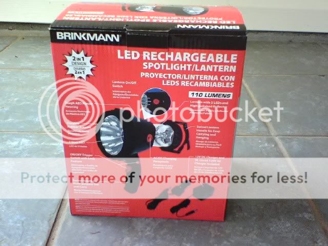 Brinkmann LED Rechargeable Spotlight/Lantern Introduction | Candle ...