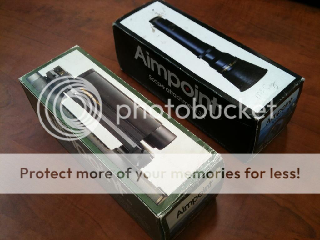 Vintage - LNIB Aimpoint Electronic G2 Mfr'd 1978-1983 - Calguns.net