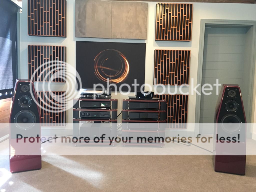 Naim Uniti Atom Driving Wilson Audio Sabrina's!