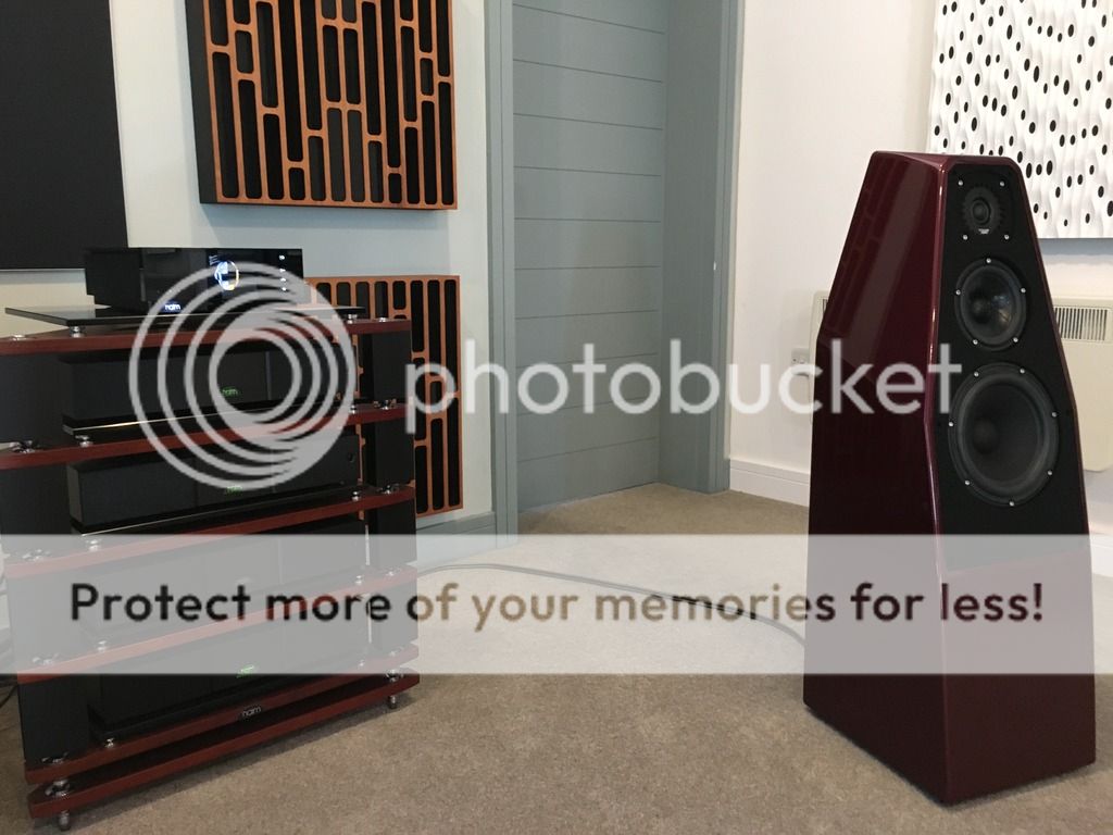 Naim Uniti Atom Driving Wilson Audio Sabrina's!